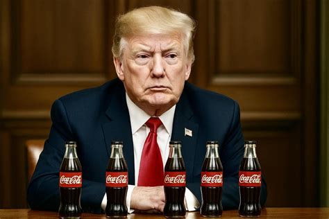 První Zprávy Domácí Trump Navrhuje Změnit Složení Coca Coly K Obrazu Svému