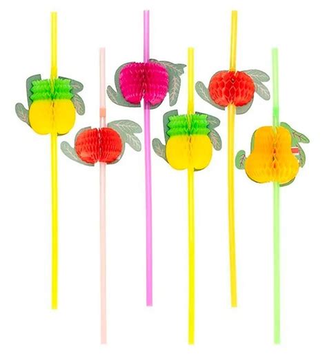 Набір коктейльних трубочок Фрукти 6 шт від продавця Goodspro в інтернет магазині Rozetka