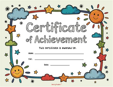 Fun Certificate Templates