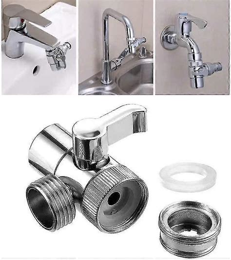 Switch Faucet Adapter Aerator Water Tap Connector Kitchen Sink Splitter Shower Head Diverter