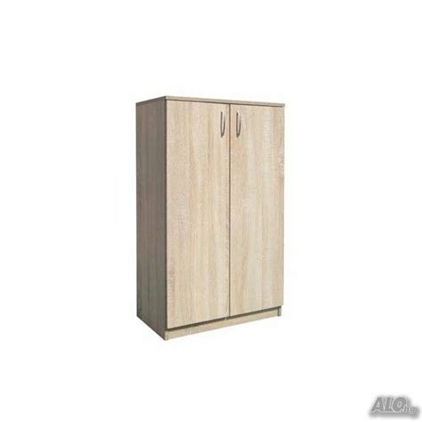 107 см Голям шкаф за обувки Шкаф Мебели за дома и офиса Бургас Шкафът за обувки с 2 вр