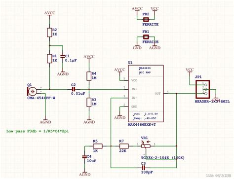 【雕爷学编程】arduino动手做（190） max4466声音模块 max4466电路图 csdn博客