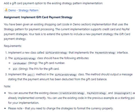 Solved Javapaymentstategy Interfacepackage
