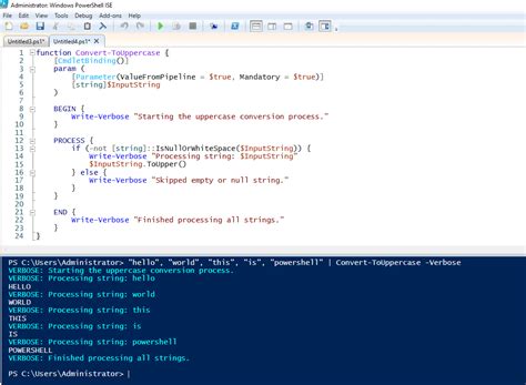 Functions In PowerShell Scripts