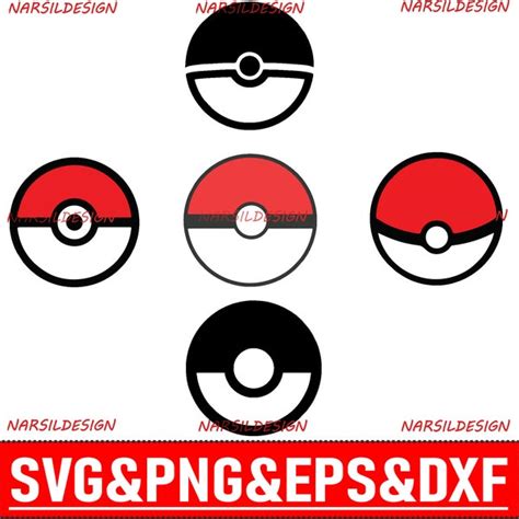 Pokeball Svg Etsy
