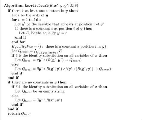 Query Rewriting For Given Literal Download Scientific Diagram