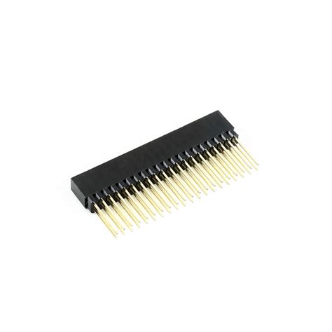 buy 2x20 stackable female header for raspberry pi hats 2 54mm pitch