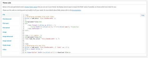Ways To Display Meta Box Fields