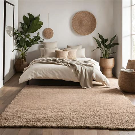 Cozy Jute Rug Bedroom Ideas For A Natural Look