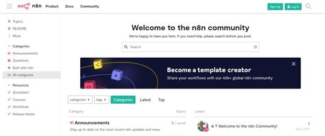 Forum Changes New Sidebar Homepage Layout Announcements N N Community