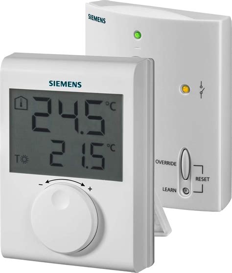 Siemens Rdh100 Wireless Room Thermostat And Receiver Uk Diy And Tools