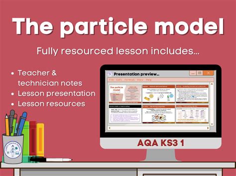 The Particle Model Teaching Resources