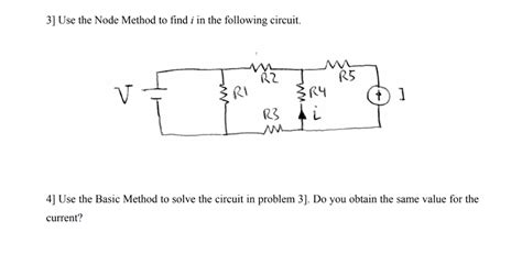 solved ] use the node method to find i in the following