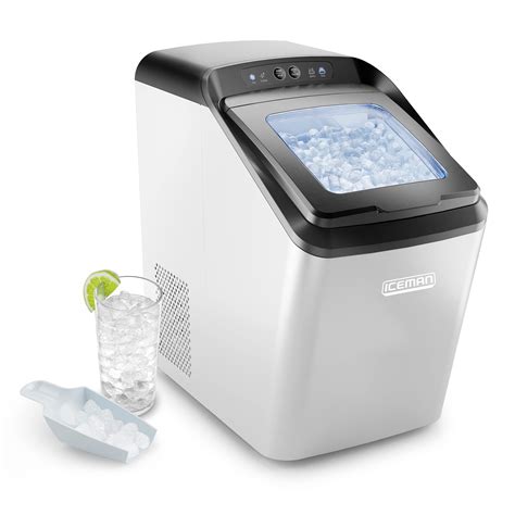 Buy Iceman Countertop Nugget Ice Maker Pebble Ice Machine Soft Chewable Pellets In 20 Min