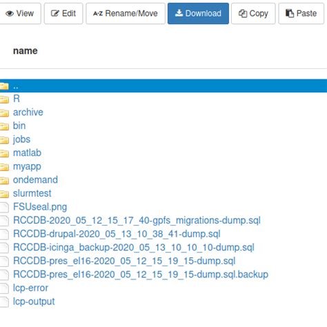 Open OnDemand Web Portal FSU Research Computing Center Documentation
