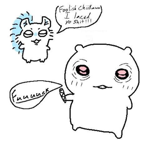 Foolish Chiikawa Goofy Drawing Silly Pictures Funny Doodles