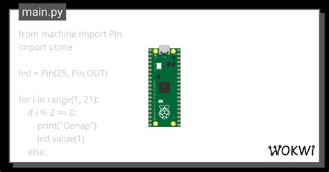 Pi Pico Micropython 1 20 Wokwi Esp32 Stm32 Arduino Simulator