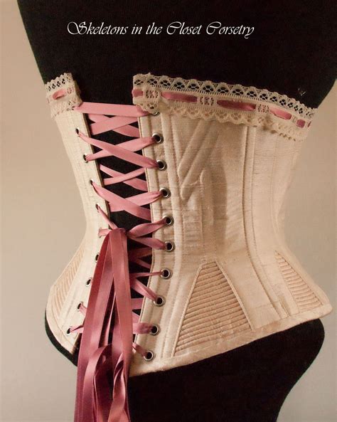Skeletons In The Closet Corsetry Corset After A 1893 Pattern With