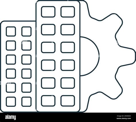 Civil Engineering Icon Monochrome Simple Sign From Engineering