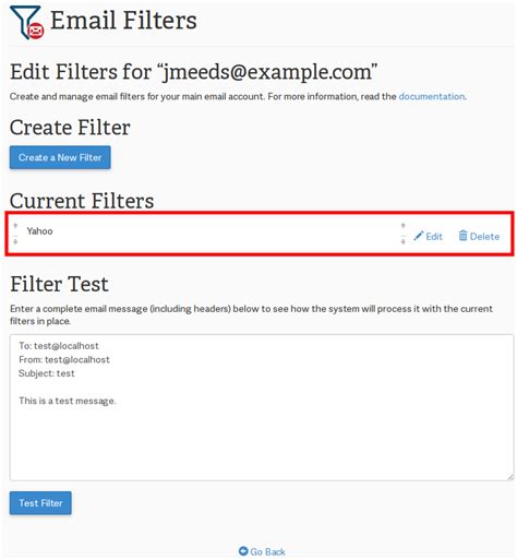 Creating User Level Filtering In Cpanel Inmotion Hosting