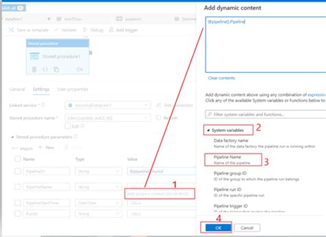 Azure Sql Database How To Set Parameter Values For Stored Procedure