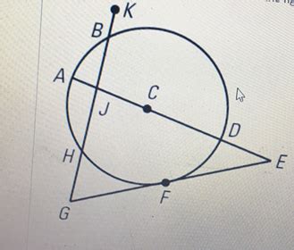 Solved How Many Secant Line S Is Are Present In The Chegg Com