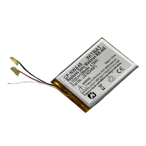 Lis1623hnpc Lithium Polymer Battery For Sony Walkman Nw A105a106a107