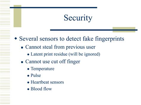 Fingerprint Information Hiding Secur Ppt