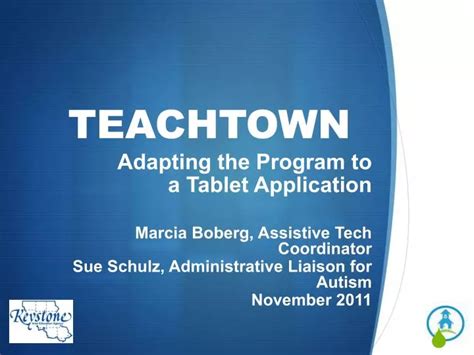 Ppt Teachtown Powerpoint Presentation Free Download Id1582505