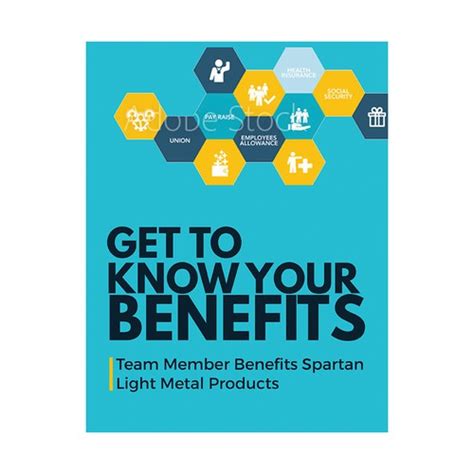 Design Of Front And Back Cover For Employee Benefits Booklet Book