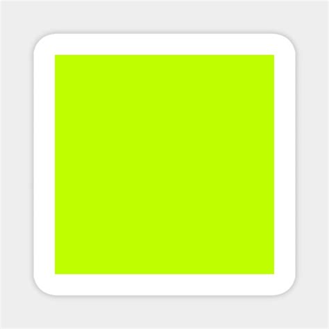 Solid Neon Green Color
