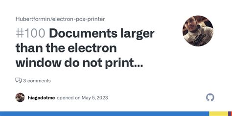 documents larger than the electron window do not print completely