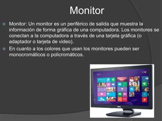 Trabajo De Partes Del Computador Pptx