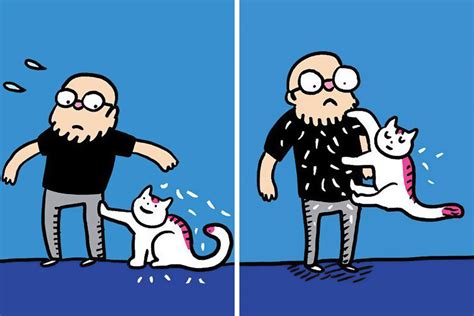50 Feel Good Wordless Cat Comics That Will Make Your Day By This Dutch