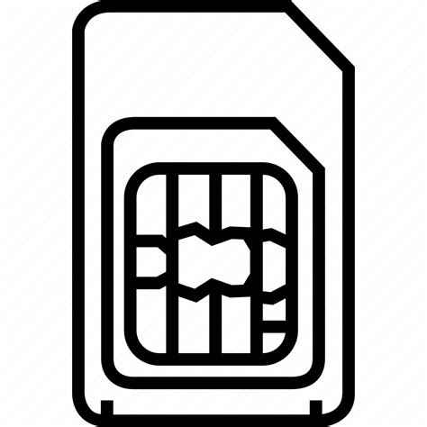Card Mobile Phone Sim Smartphone Icon Download On Iconfinder