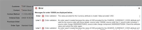 Sales Order Validation Error Currency Attribute Is Invalid Value Provided Usd — Cloud