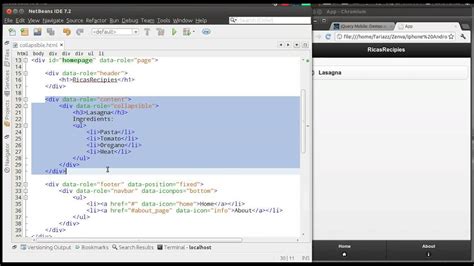 Make IOS And Android Apps With HTML Collapsible Elements YouTube