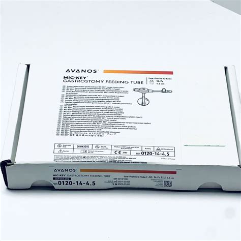 New Avanos Medical 0120 14 45 Mic Key Gastrostomy Feeding Tube