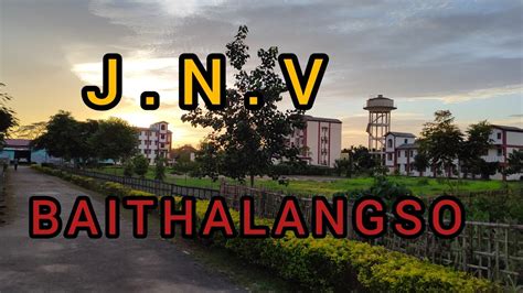 This Is Our Jnv Institution Baithalangso Youtube