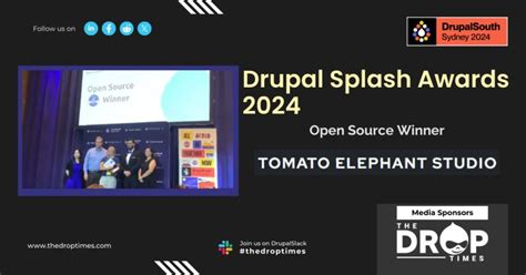 the drop times on linkedin drupal opensource winner
