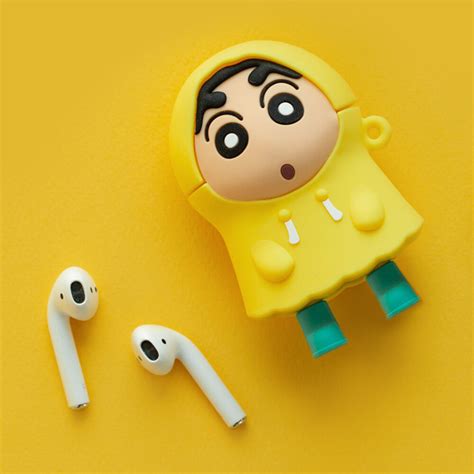 레토 Leto 레토 짱구 우비 실리콘 에어팟케이스 이어폰케이스 Cac P01 위시버킷