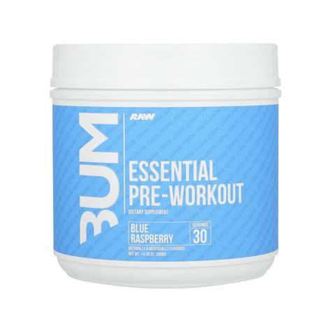 Raw Nutrition X Cbum Essential Pre Workout 30 Servings Couz Nutri