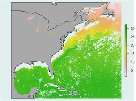 Geospatial How To Correctly Add Map To Raster Image In R Stack Overflow