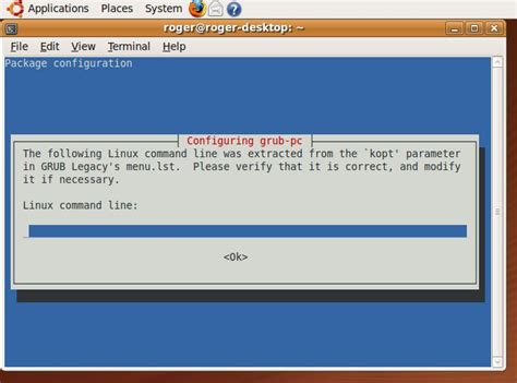 Как установить grub на linux ubuntu