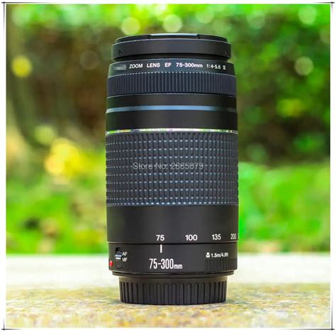 Original For Canon Ef 75 300mm F4 56 Iii Telephoto Lens For Canon Eos
