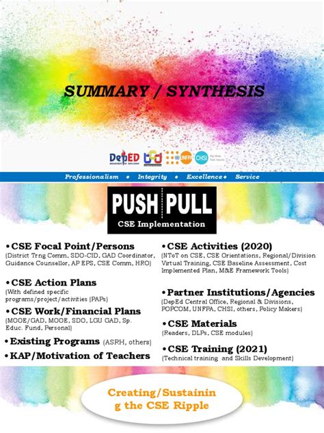 3 Cse Conference Summary Synthesis Pdf