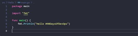 90 Ngày Devops Ngày 9 Giải Thích Mã Hello World