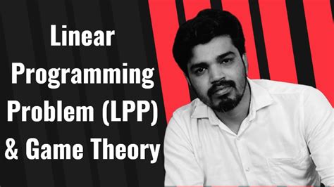 lpp and game theory