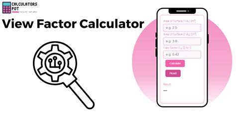 View Factor Calculator