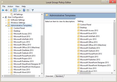 Use Group Policy Admx Files In Windows 7 Or 8 Non Domain Computers